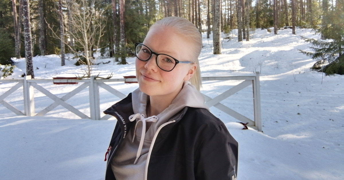 Opiskelen omaksi iloksi, sanoo Digiluokan venäjän opiskelija Martina